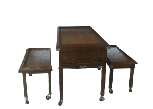 Wooden Expandable Merchandise Table - RAC Sales And Service