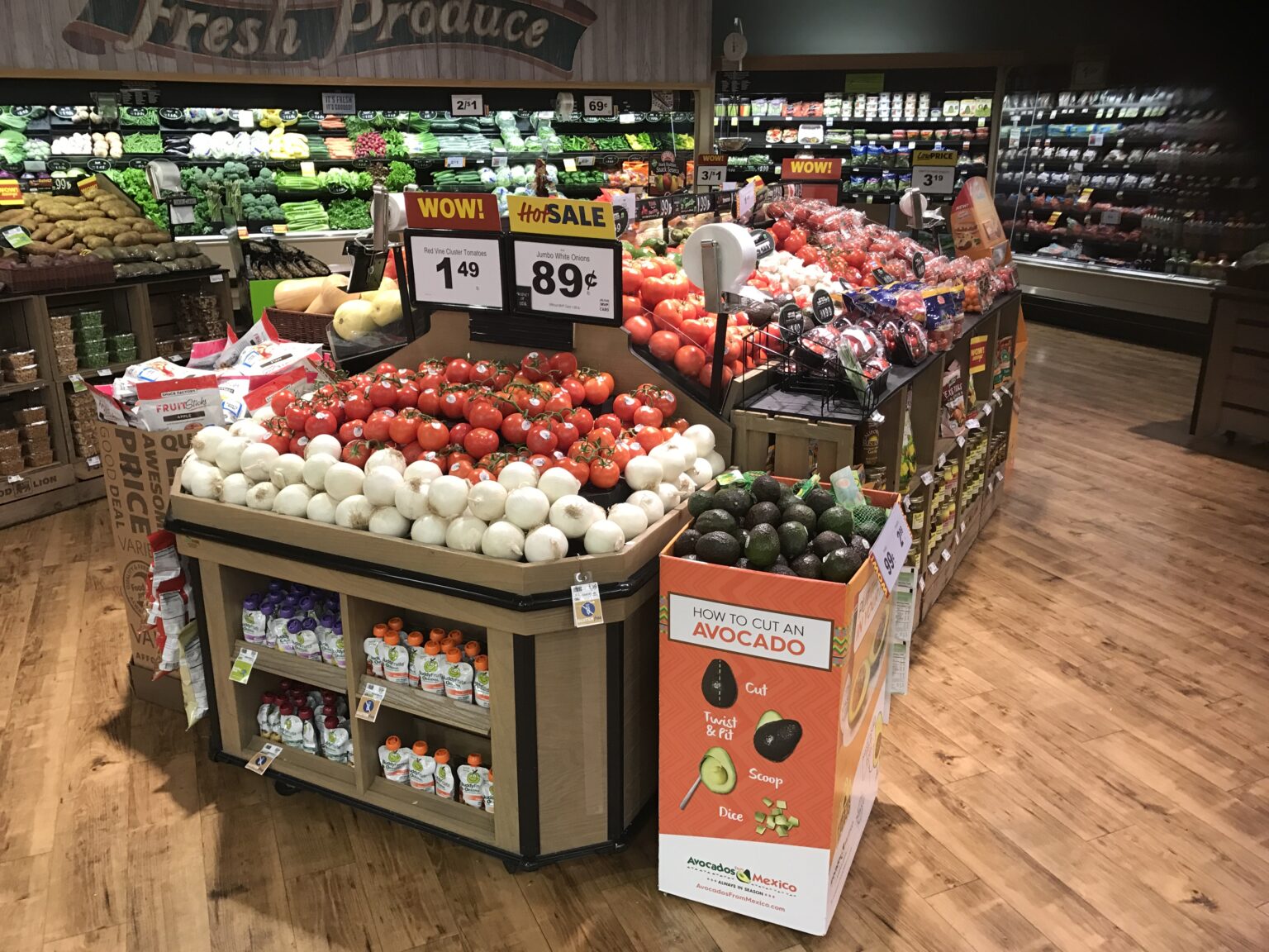 8' Dry Produce Island - RAC Sales And Service